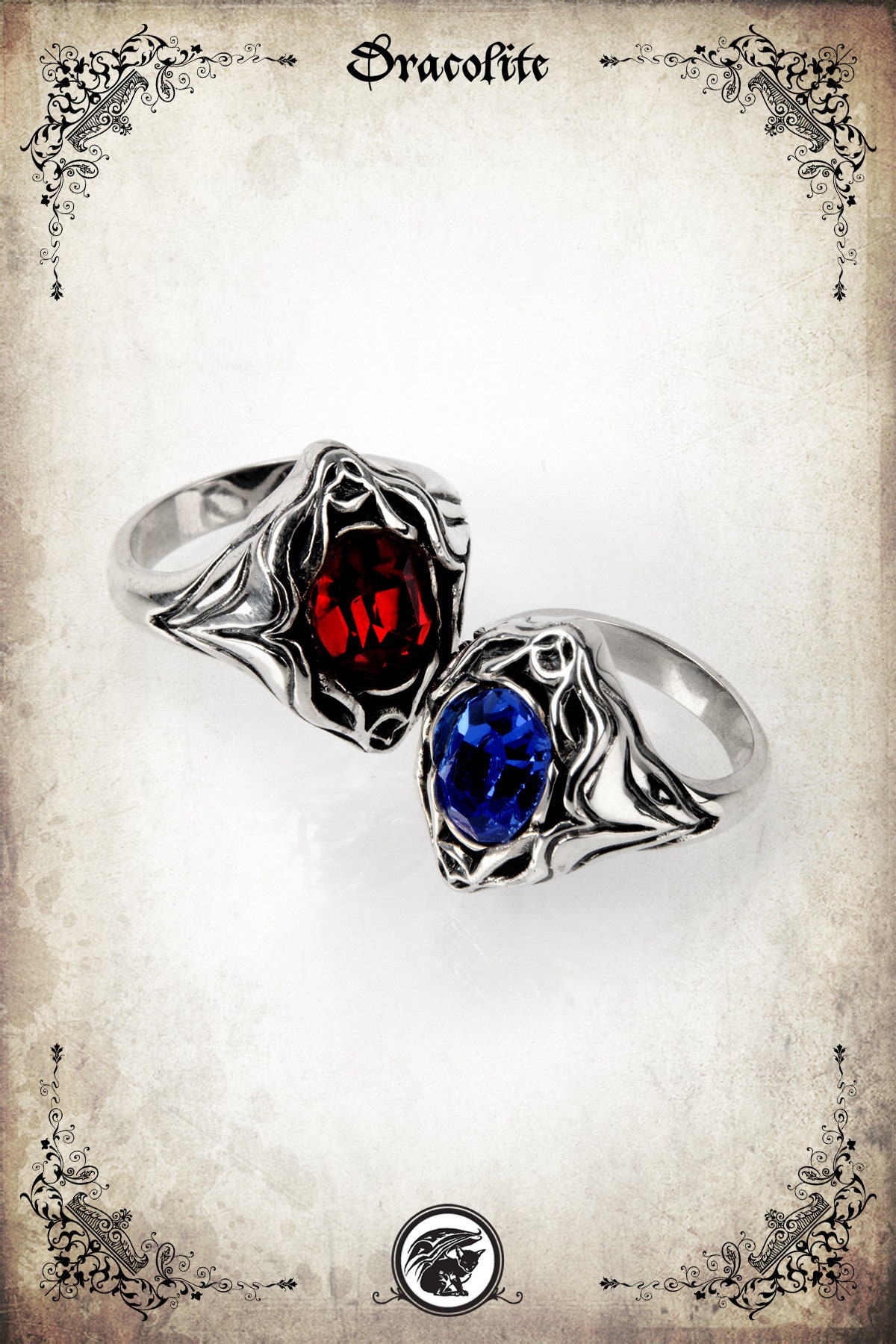 Medieval Tannis Ring Sterling Silver 925 | Etsy