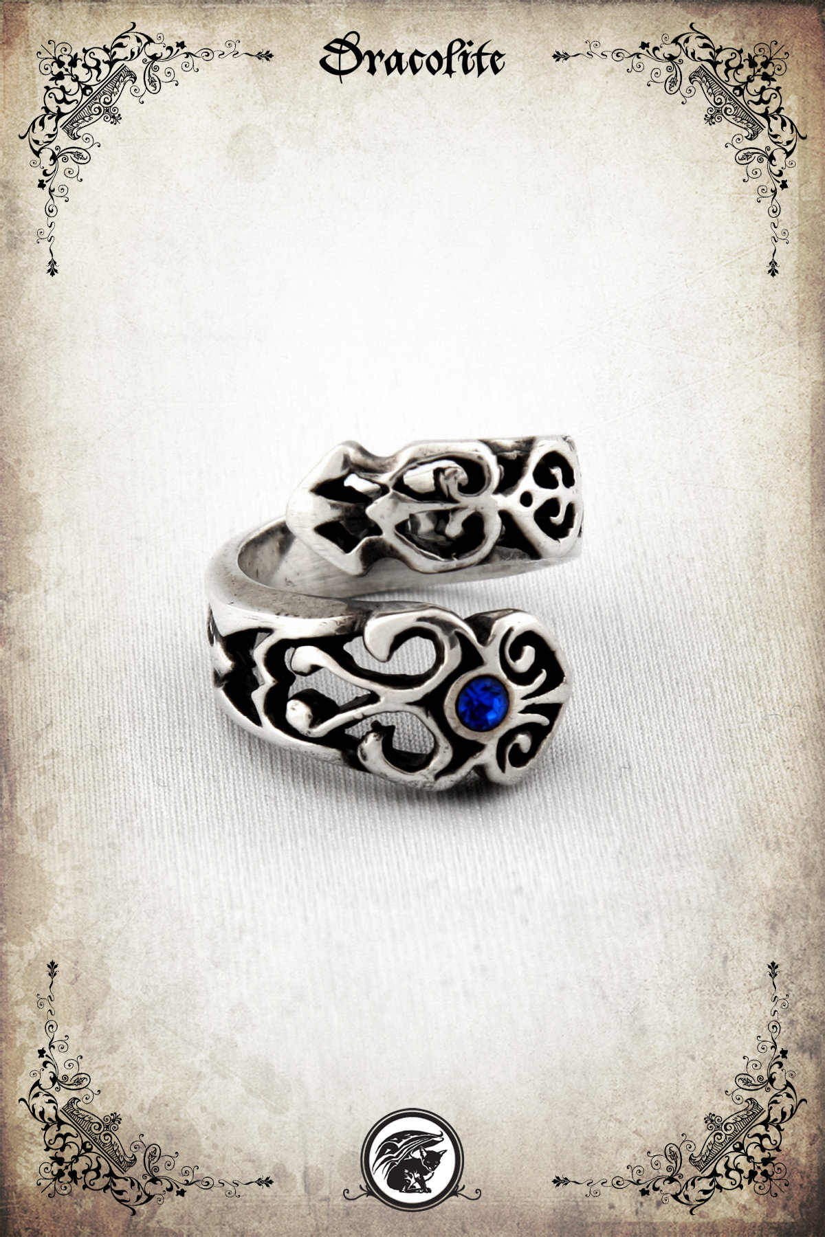 Lilith Medieval Ring Sterling Silver 925 - Etsy