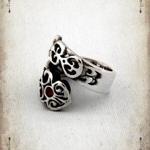 Lilith Medieval Ring - Sterling Silver 925 - Etsy