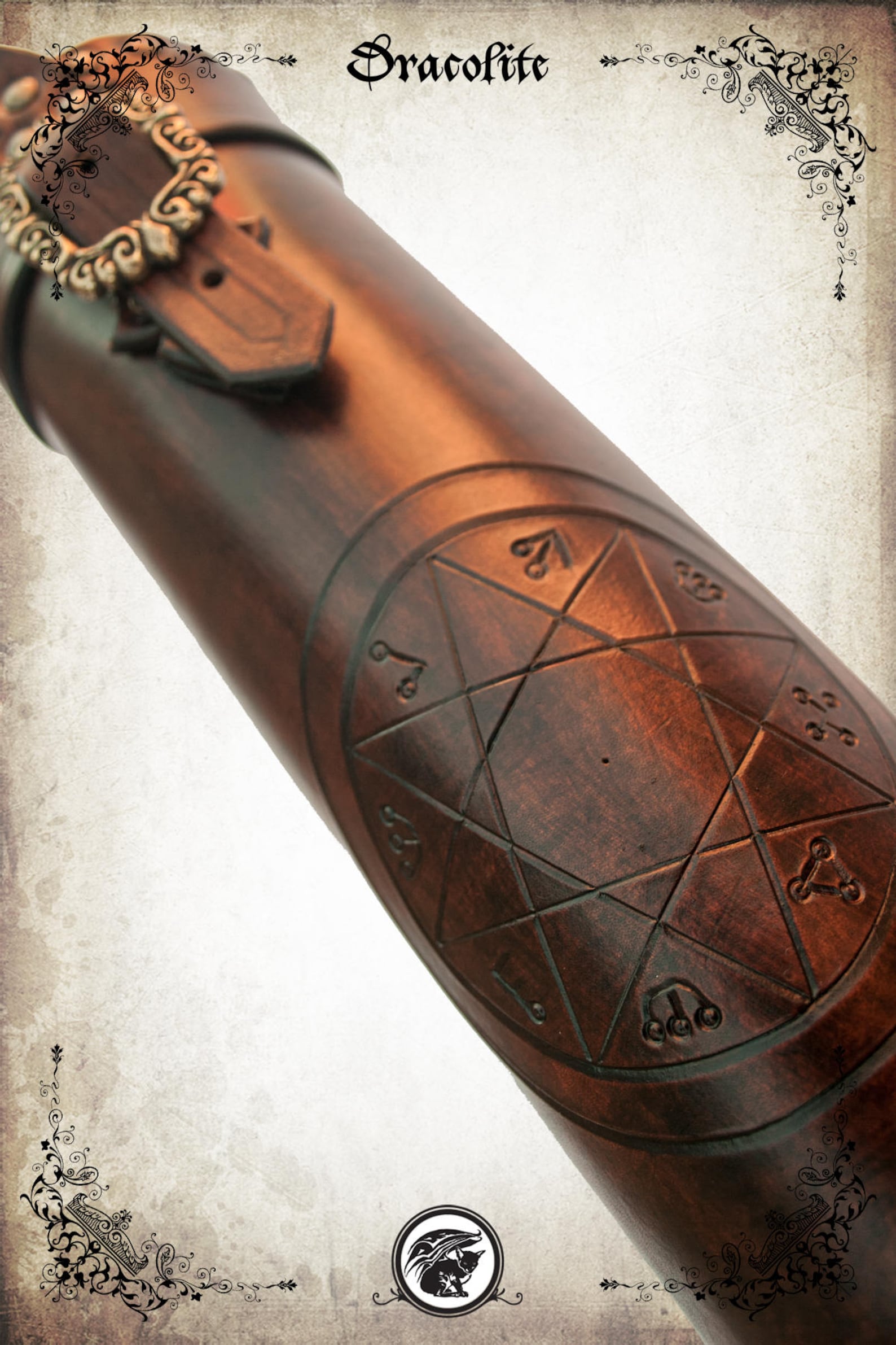 Alchemist Scrolls Holder for LARP, Action Roleplaying and Cosplay - Etsy