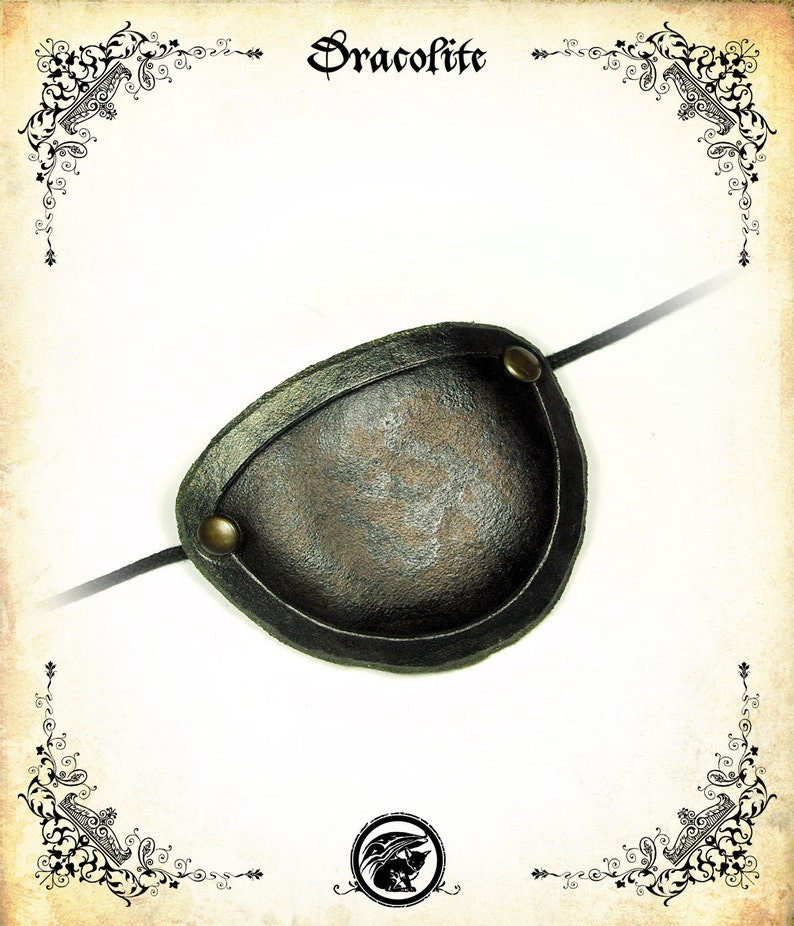 Leather Eye Patch Unisex left or right Pirate Costume Eyepatch | Etsy