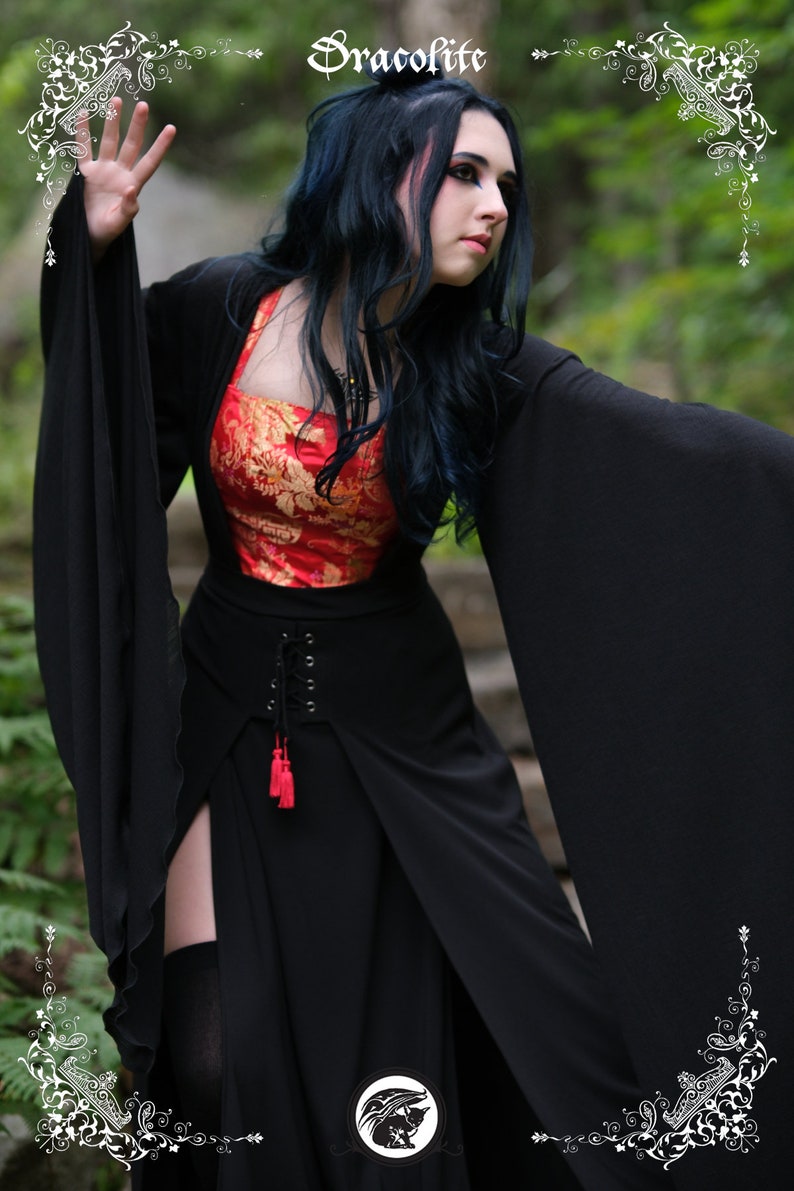 Hanfu Blouse - Medieval Clothing for Woman, LARP Costume and Nobility ...