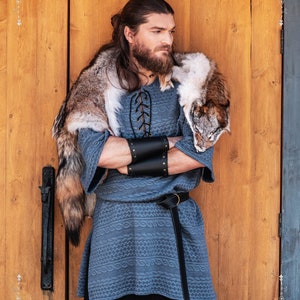 Harald Tunic Viking Clothing - Norse Top for Man, LARP Costume and ...