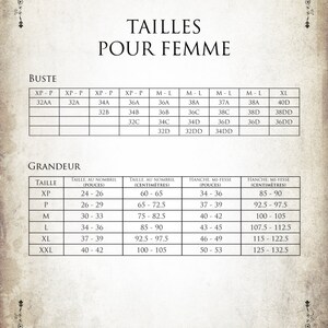 Blouse Déesse chandail Médiéval - Blouse gothique pour GN (grandeur ...