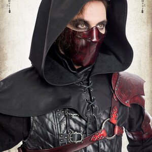 Rogue Mask Engraved for LARP, Action Roleplaying and Cosplay - Etsy
