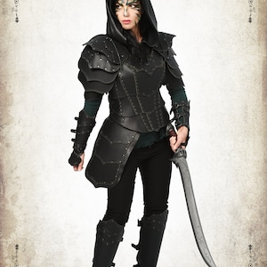 Ranger Female Armor Adventurer Ranger Complete Female Armor for LARP ...
