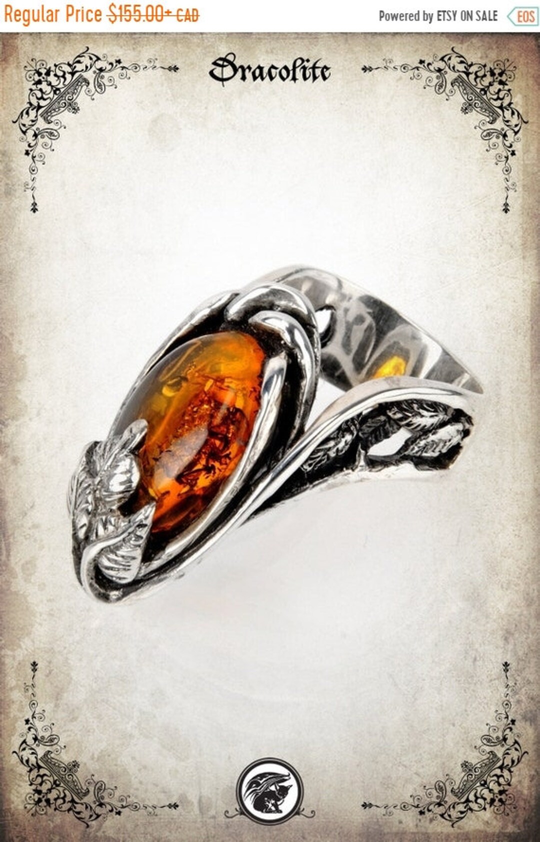 Medieval Elven Queen Ring - Sterling Silver 925 - Etsy
