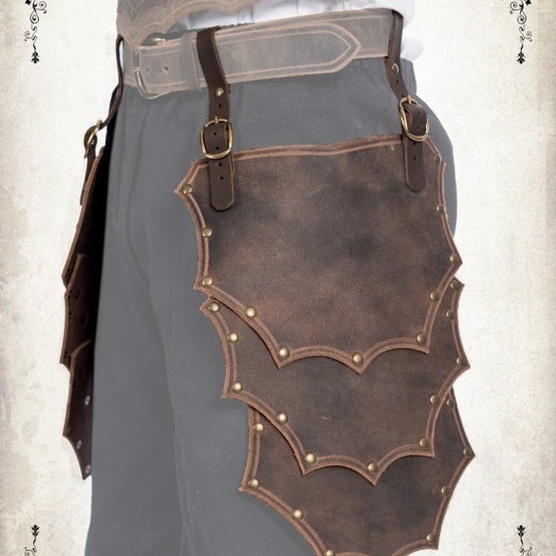 Leather Tassets - Etsy