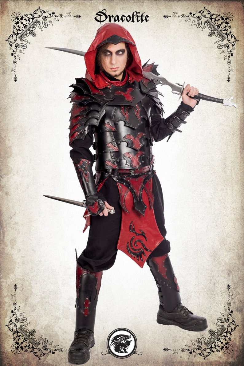 Complete Mordred Dark Lord Armor for LARP, Action Roleplaying and ...