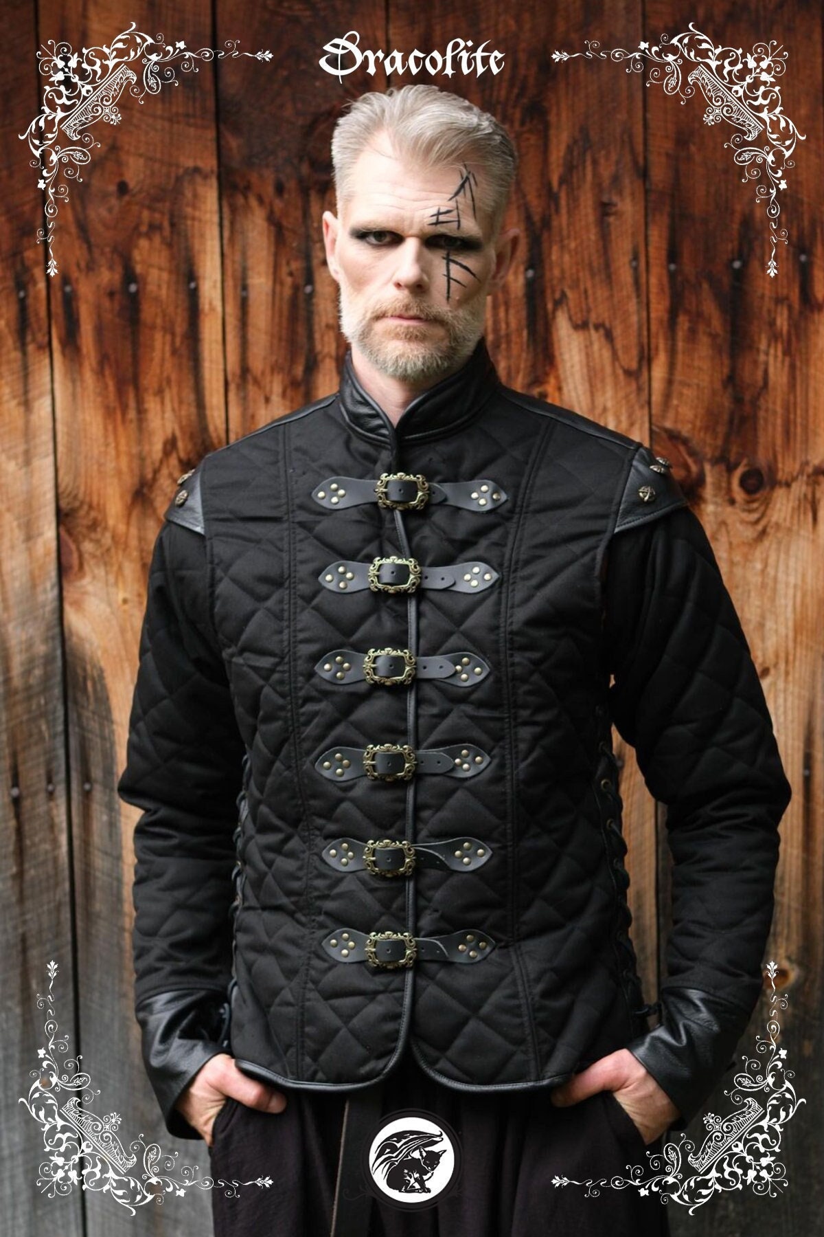 Knight Gambeson - Medieval Gambeson for Men, LARP Costume and Nobility ...