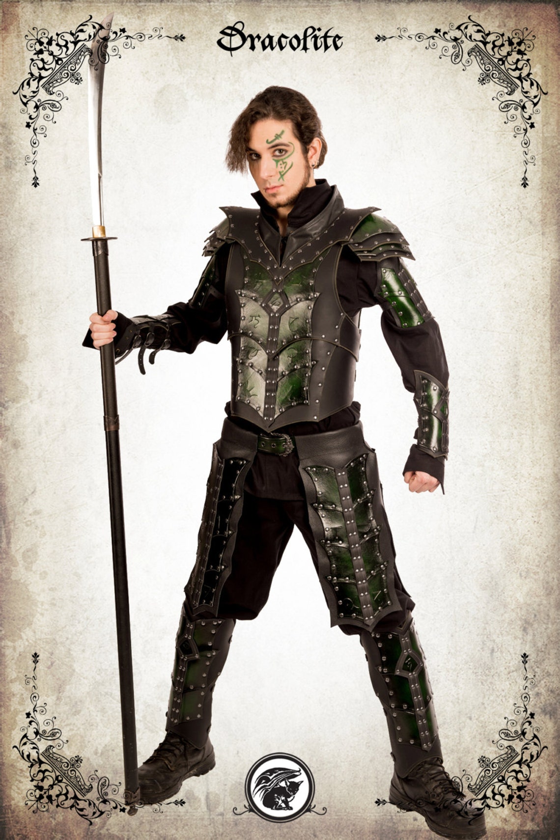 Complete Runic Warrior Armor for LARP, Action Roleplaying and Cosplay ...