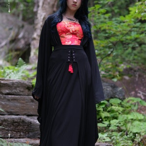 Hanfu Blouse - Medieval Clothing for Woman, LARP Costume and Nobility ...