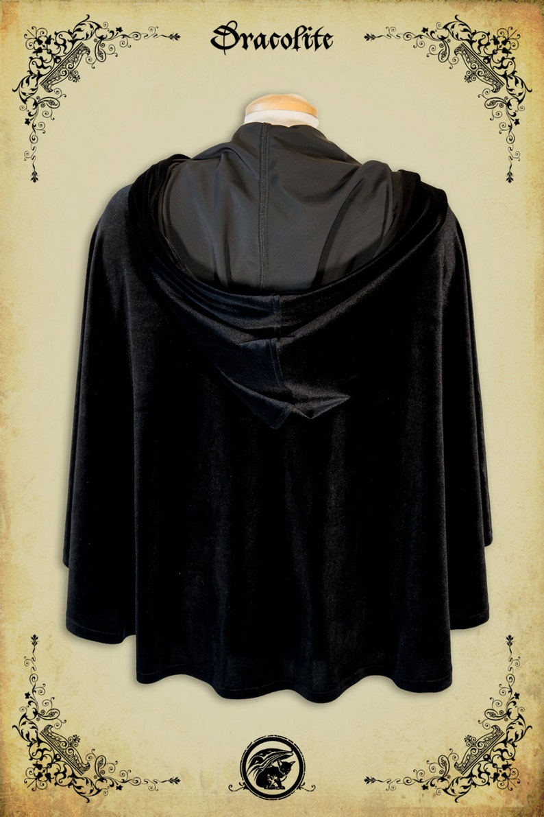 Shoulder Cloak Medieval Clothing - Steam Punk Cape for LARP, Victorian ...