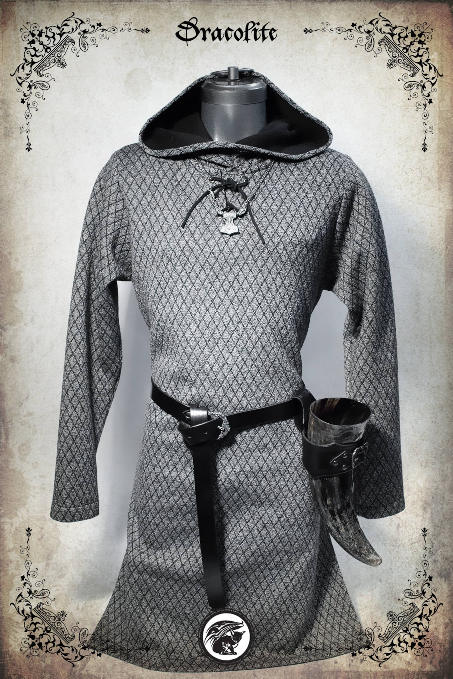 Christian Tunic Viking Clothing Celtic Tunic for Men LARP | Etsy