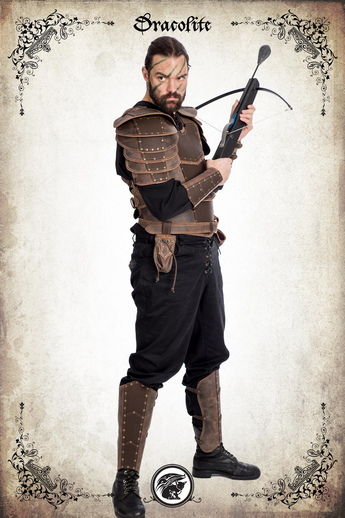 Scout Ranger Pauldrons Armor for LARP Action Roleplaying and | Etsy