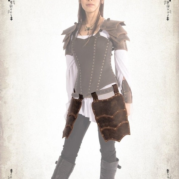 Leather Armor Tassets - Etsy