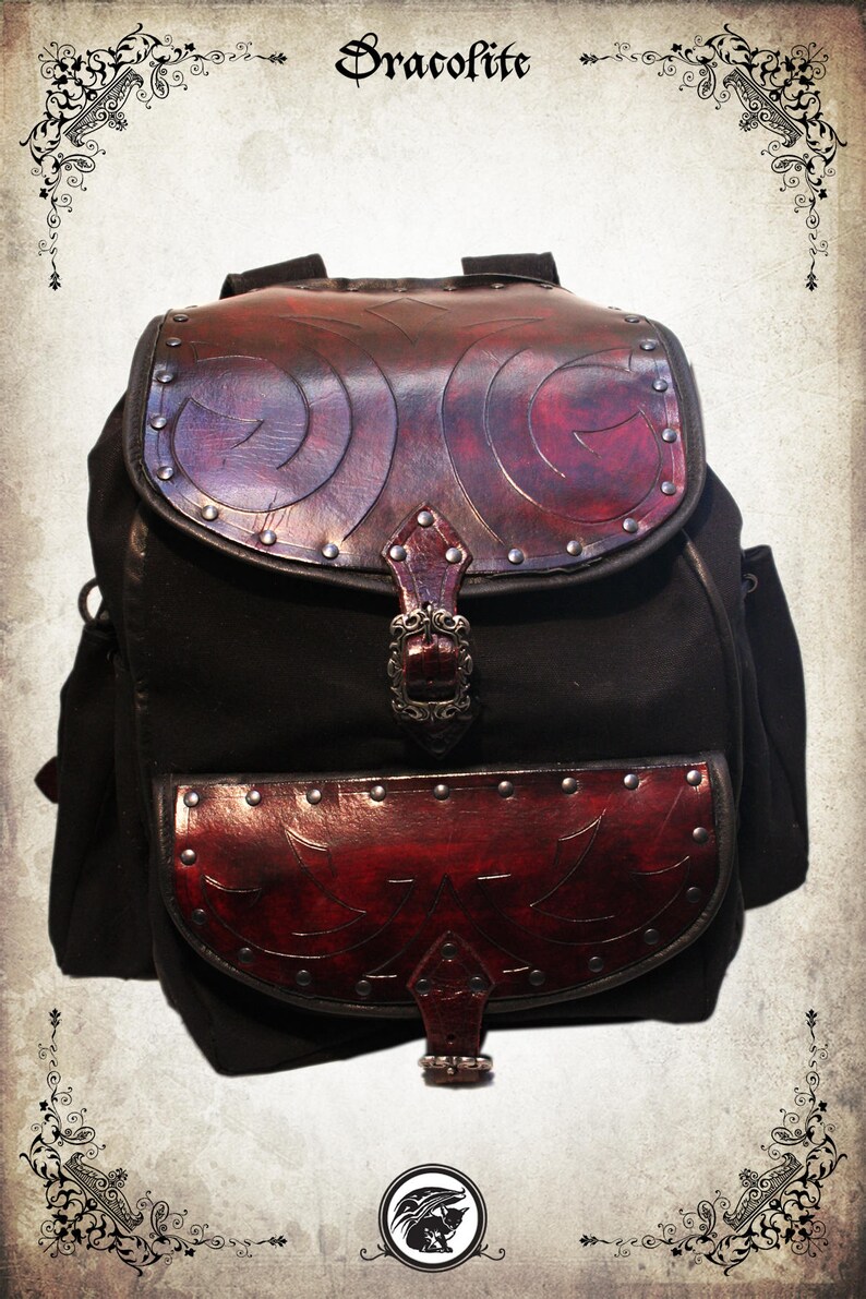 Adventurer's Backpack for LARP action roleplaying and | Etsy