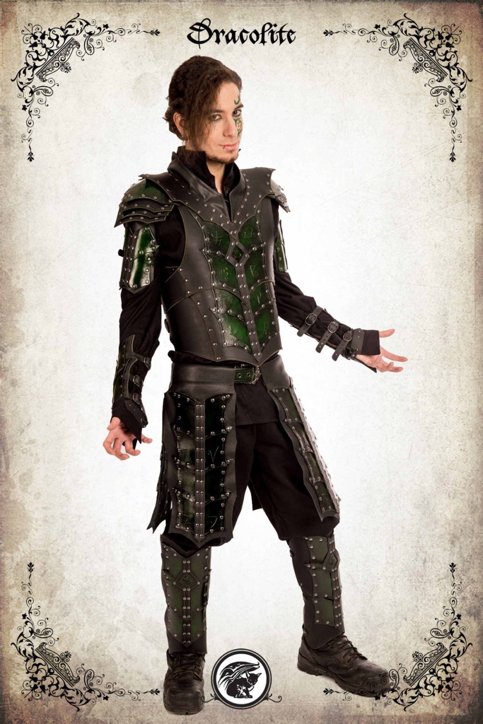 Complete Runic Warrior Armor for LARP, Action Roleplaying and Cosplay ...