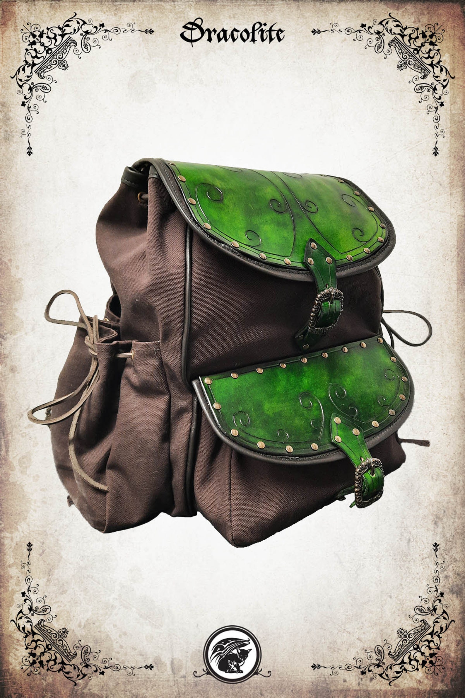 Adventurer's Backpack for LARP, Action Roleplaying and Cosplay - Etsy