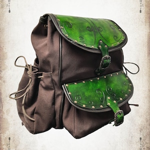 Adventurer's Backpack for LARP, Action Roleplaying and Cosplay - Etsy