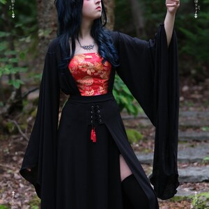 Hanfu Blouse - Medieval Clothing for Woman, LARP Costume and Nobility ...