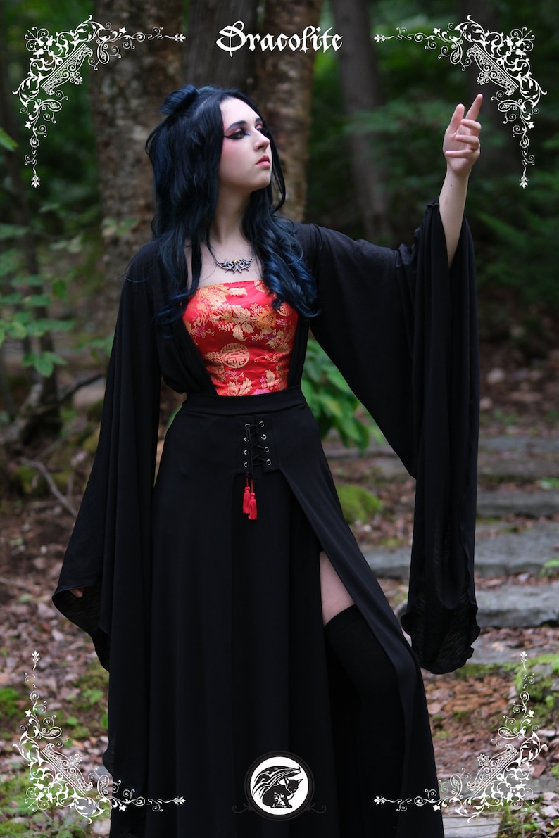Hanfu Blouse - Medieval Clothing for Woman, LARP Costume and Nobility ...