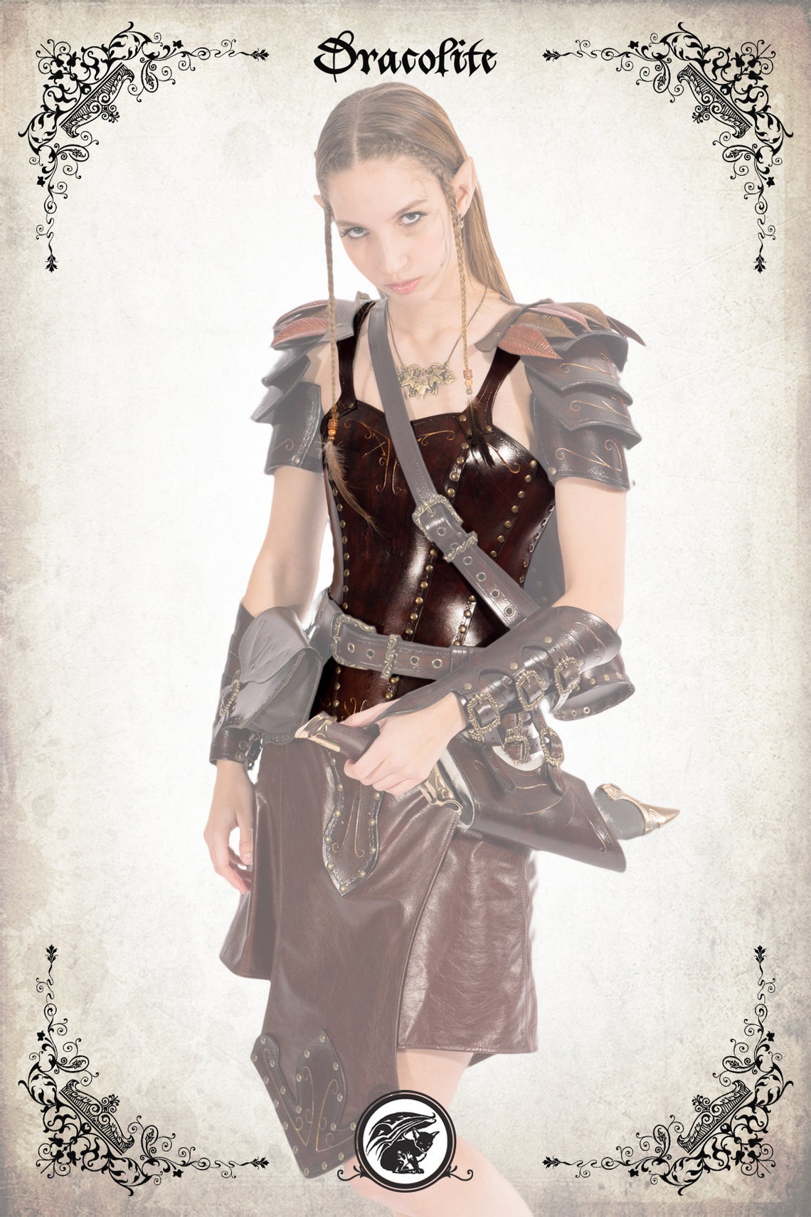 Elven Queen Breastplate Elf Medieval Woman Armor for LARP, Action ...