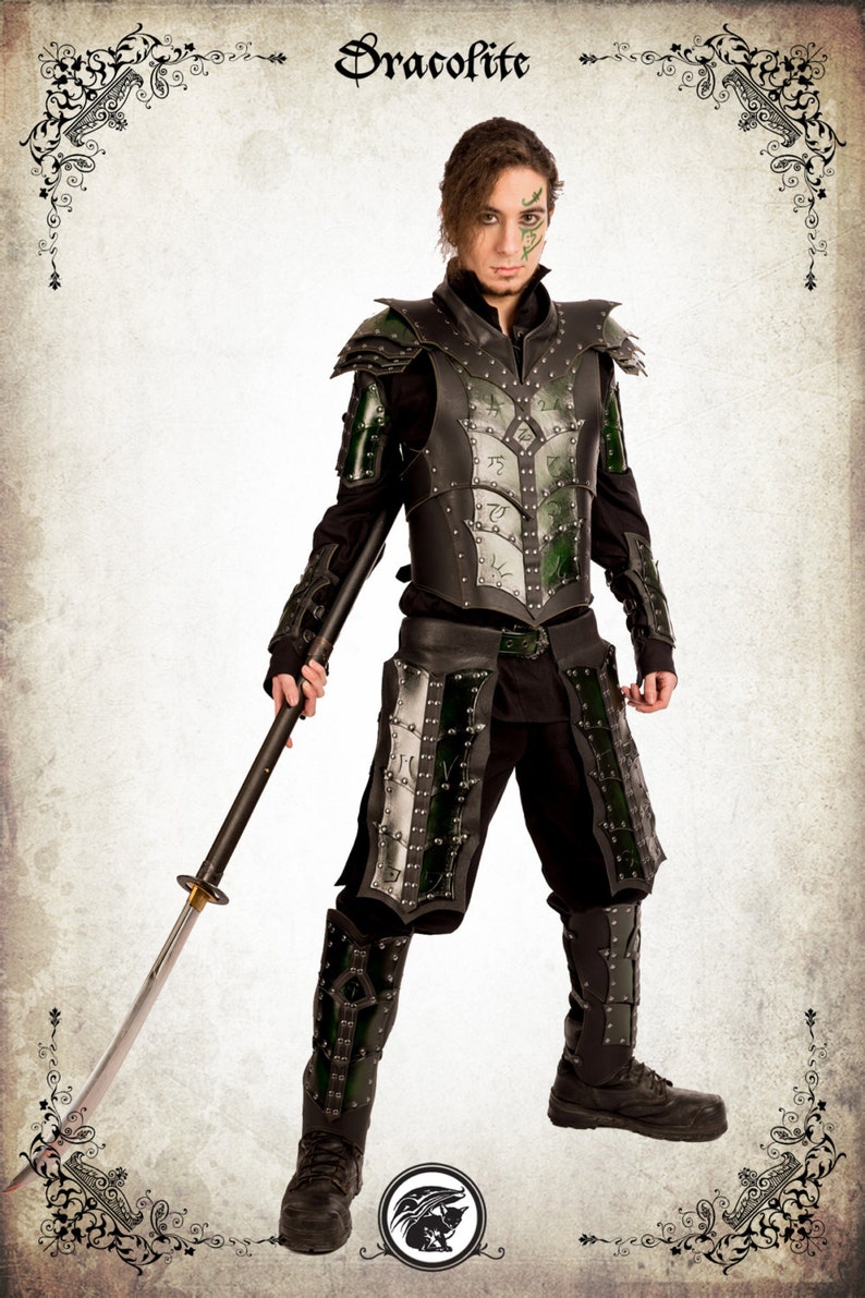 Complete Runic Warrior Armor for LARP, Action Roleplaying and Cosplay ...