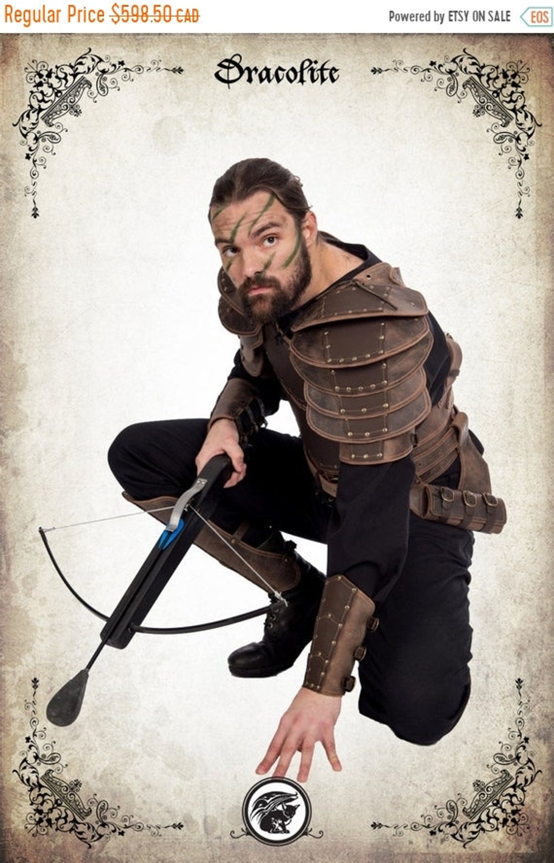 Complete Scout Warrior Armor Set for LARP, Action Roleplaying and ...