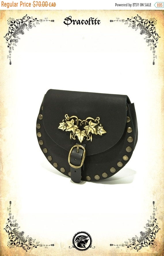 Leafs Sporran Pouch for LARP Action Roleplaying and Cosplay | Etsy