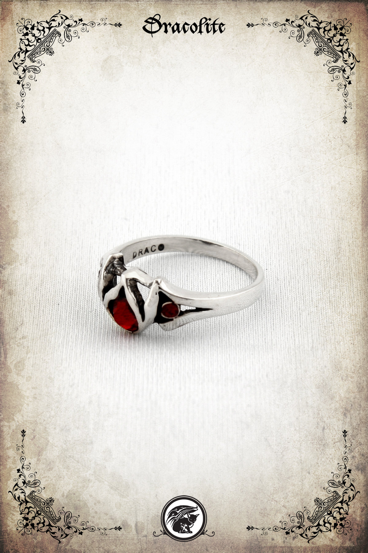 Melicia Medieval Wedding Ring - Sterling Silver 925 - Etsy