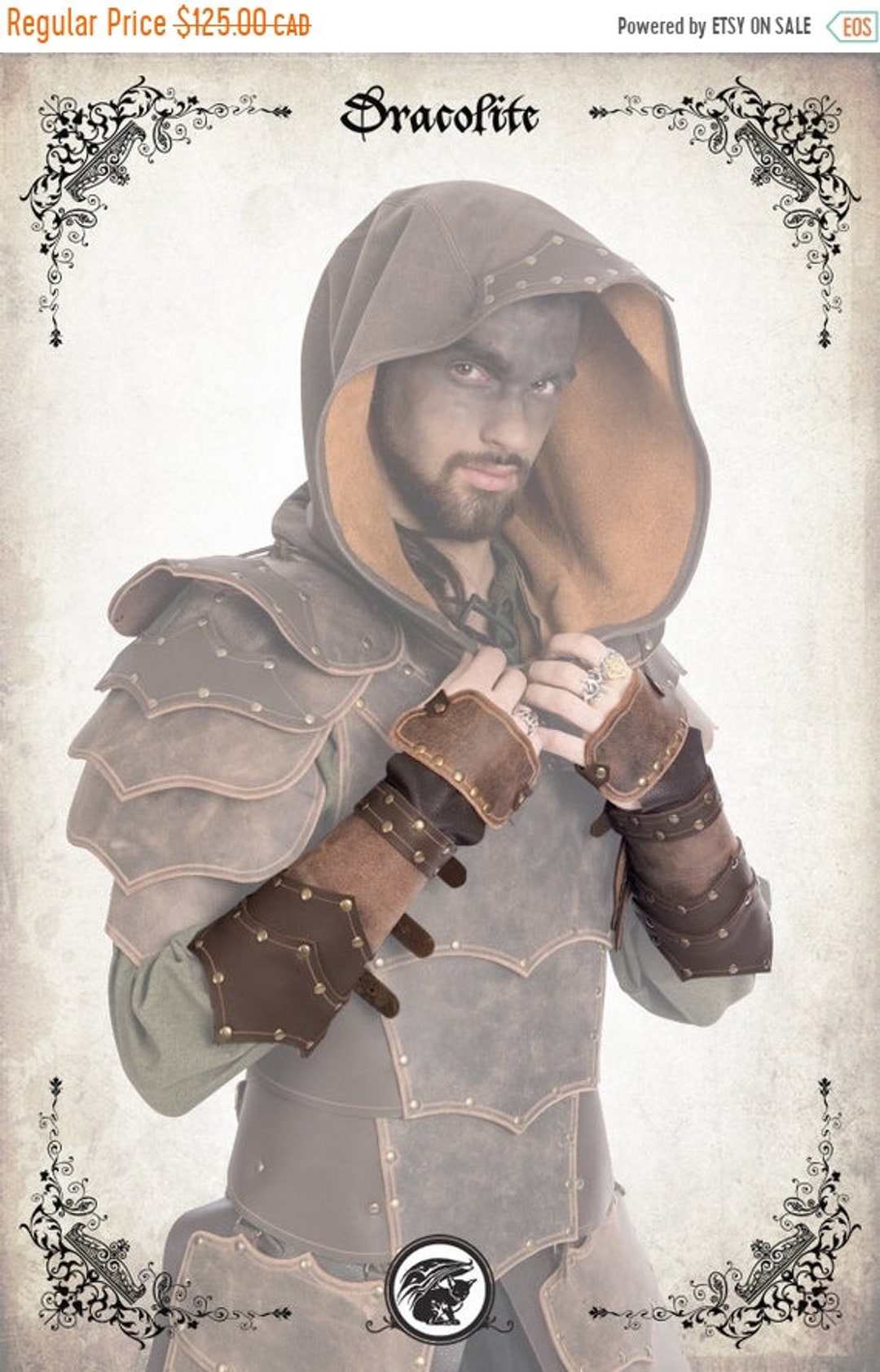 Ranger Armor Gauntlet - Ranger Adventurer Gauntlet Armor for LARP ...