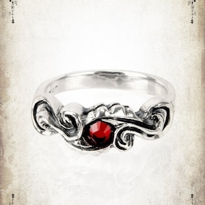 Milady Medieval Wedding Ring - Sterling Silver 925 - Etsy