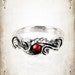 Milady Medieval Wedding Ring Sterling Silver 925 - Etsy