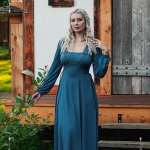 Asgeir Dress Viking Collection - Norse Dress for Women, LARP Costume ...