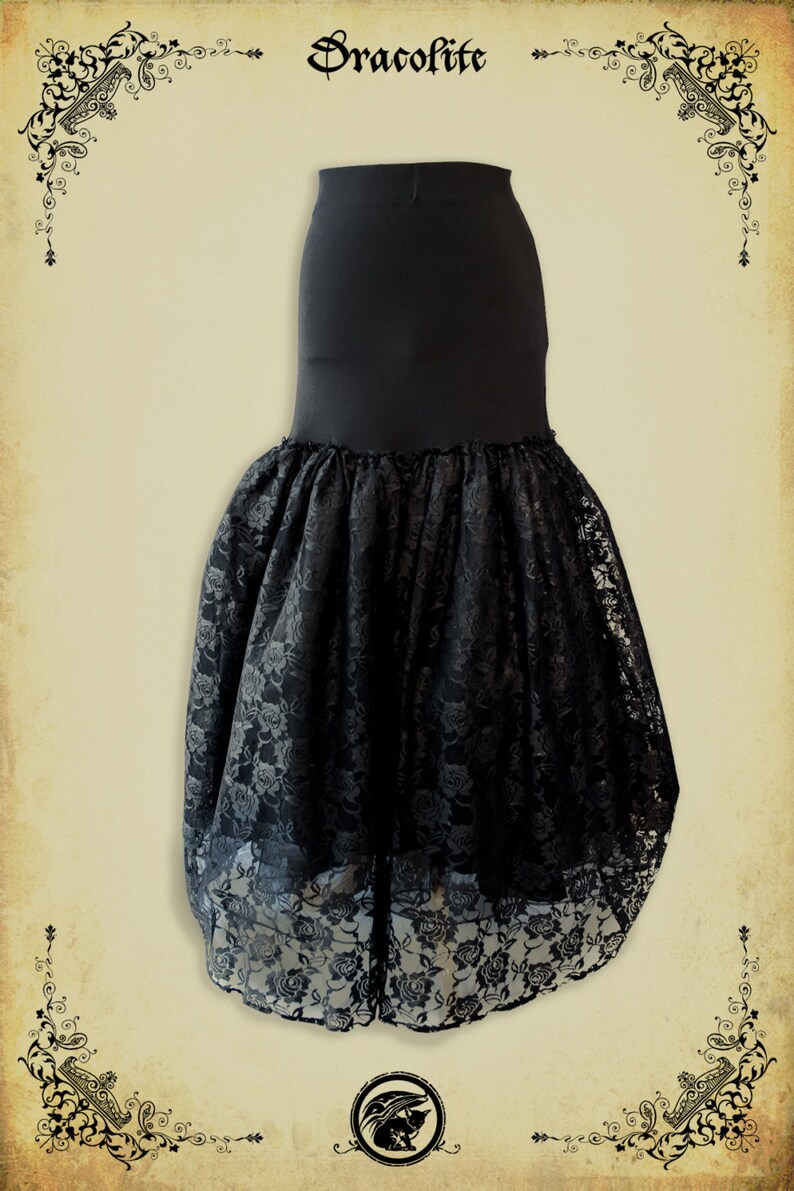 Lace Crinoline Renaissance clothing Steam punk crinoline for | Etsy