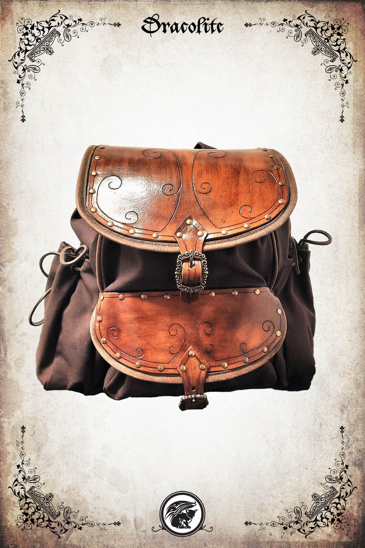 Adventurer's Backpack for LARP, Action Roleplaying and Cosplay - Etsy