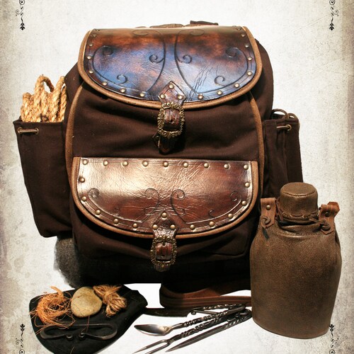 Multifunctional Leather Quiver Set rennik Holding | Etsy