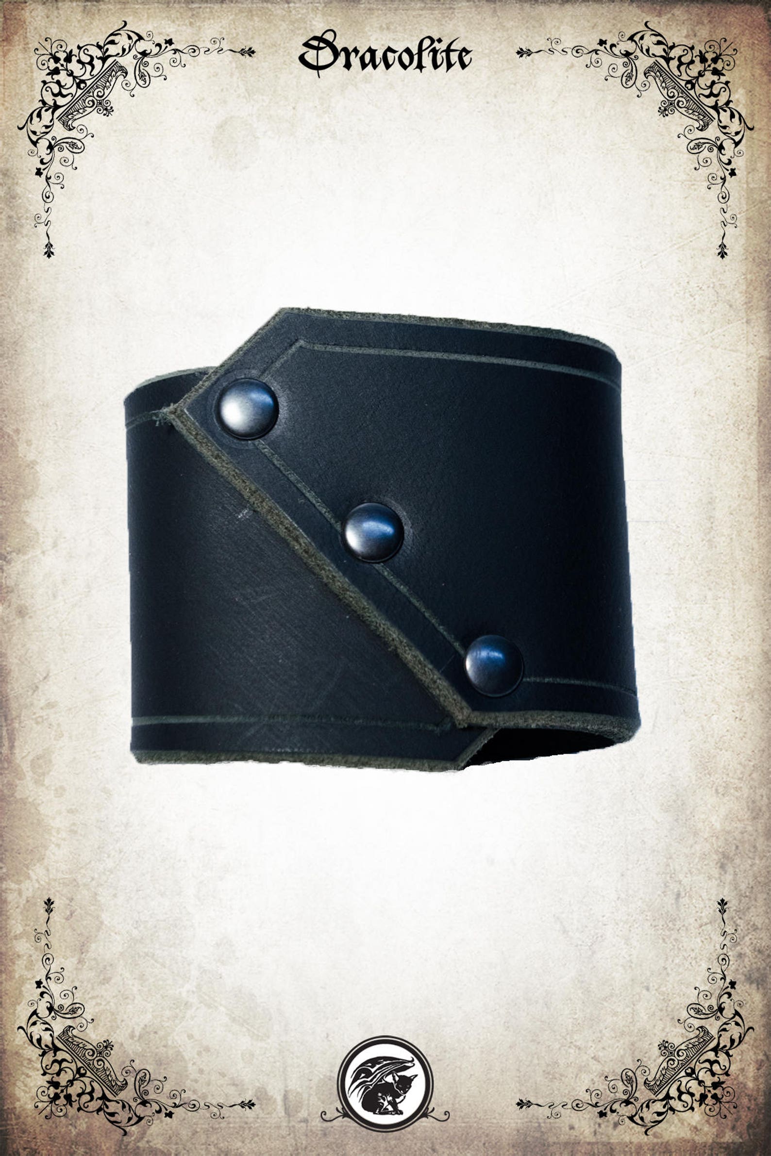 Jester Real Leather Bracelet for LARP, Action Roleplaying and Cosplay ...