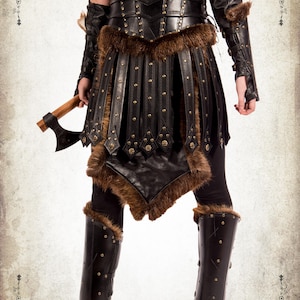 Freya Slattered Skirt - Freya Valkyrie Skirt Warrior Woman Armor for ...