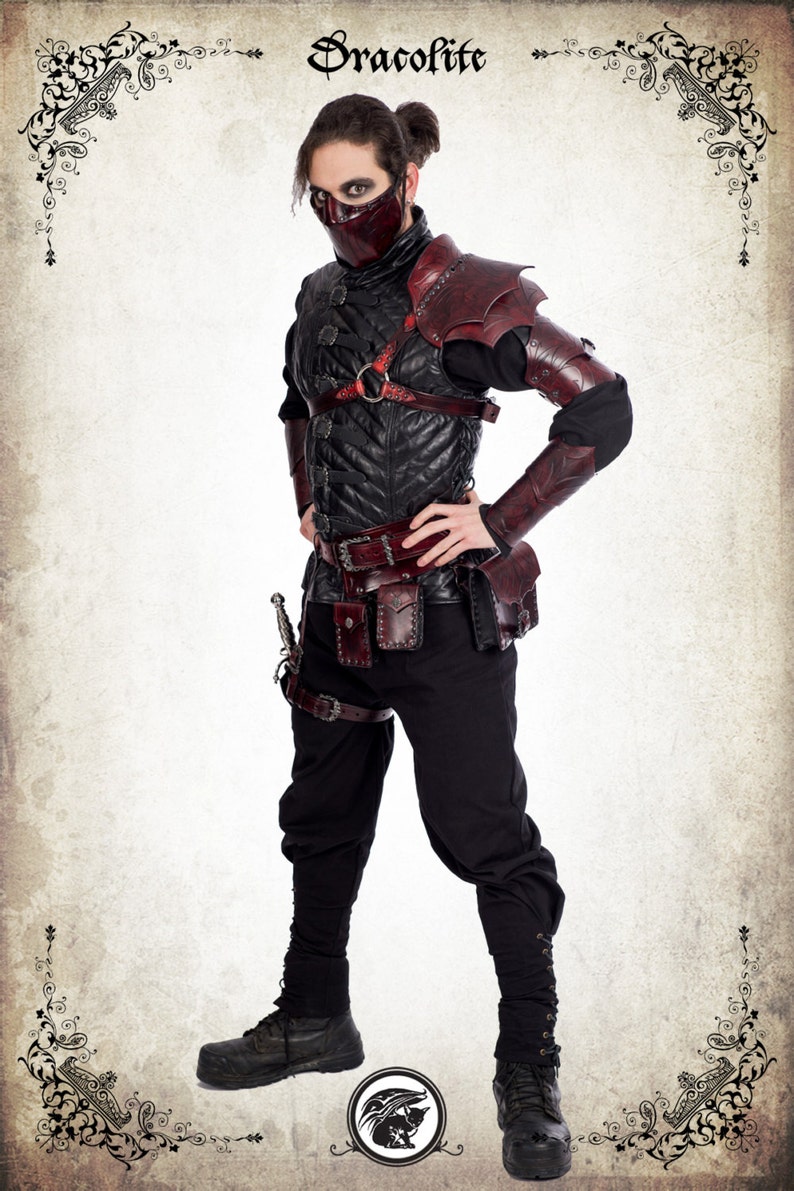 Complete Rogue Armor For Larp Action Roleplaying And Cosplay Etsy