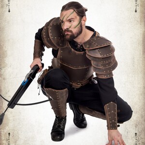 Complete Scout Warrior Armor Set for LARP, Action Roleplaying and ...