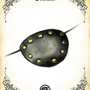 Leather Eye Patch, Pirate Eyepatch for LARP, Action Roleplaying and ...