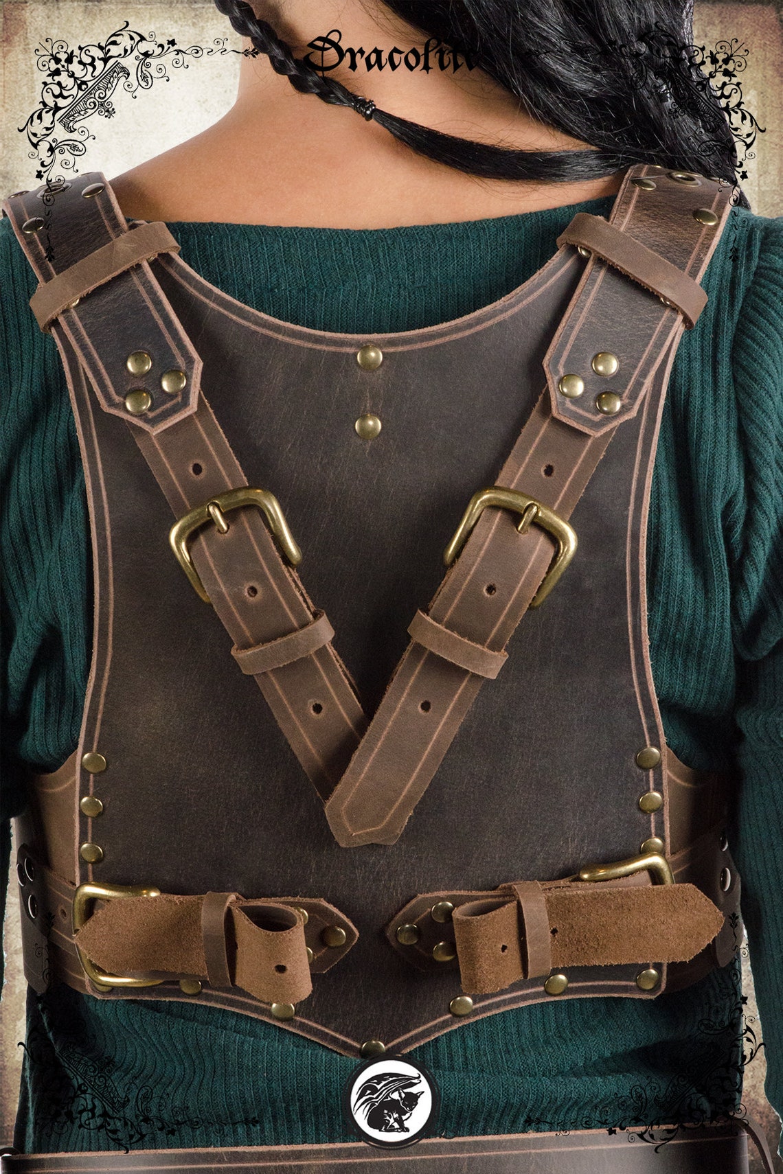 Sylvania female half-breastplate Sylvania adventurer female | Etsy