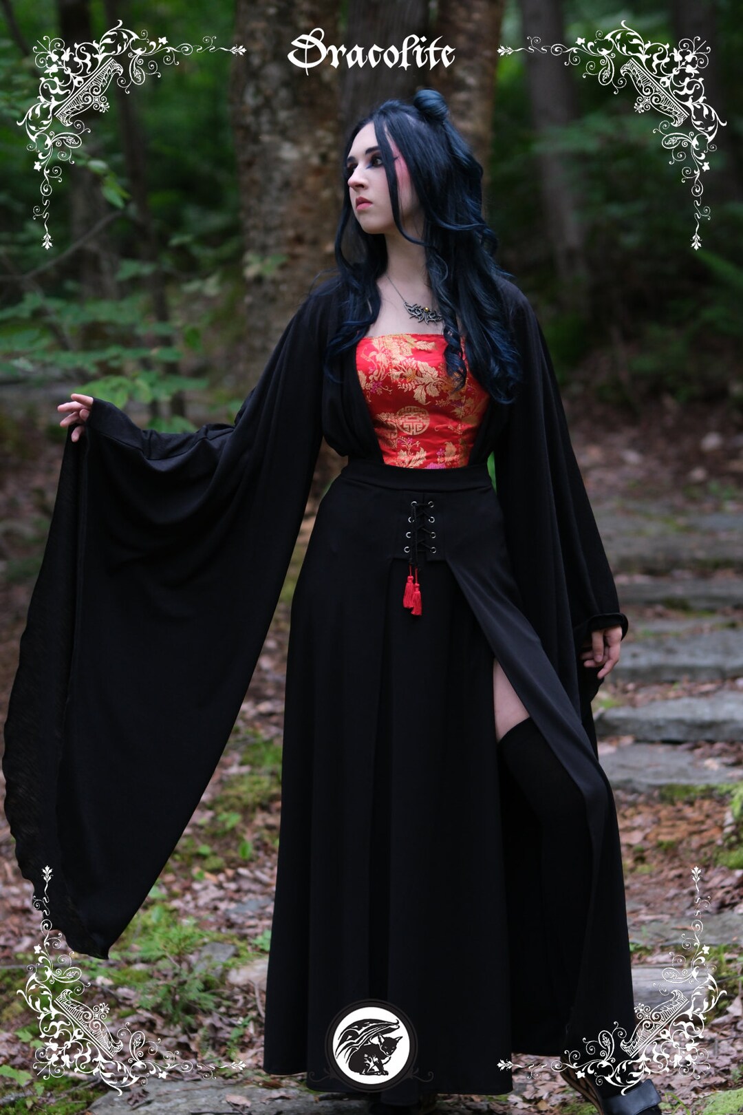 Hanfu Blouse - Medieval Clothing for Woman, LARP Costume and Nobility ...