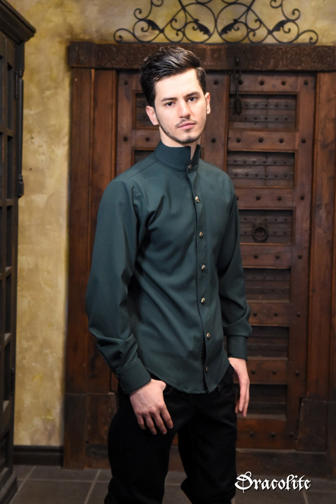 Empereur Shirt Medieval Clothing for Men LARP Costume and | Etsy