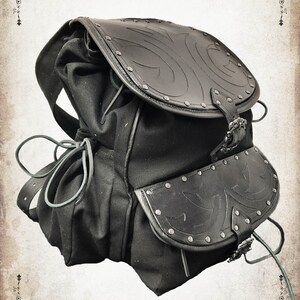 Adventurer's Backpack for LARP, Action Roleplaying and Cosplay - Etsy