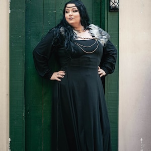 Asgeir Dress Viking Collection - Norse Dress for Women, LARP Costume ...