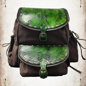 Adventurer's Backpack for LARP, Action Roleplaying and Cosplay - Etsy