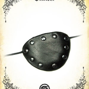 Leather Eye Patch, Pirate Eyepatch for LARP, Action Roleplaying and ...